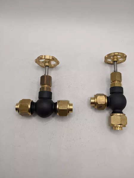 5/16 Pipe 180° & 90° Live Steam Globe Valves – John Rex Model Engineers