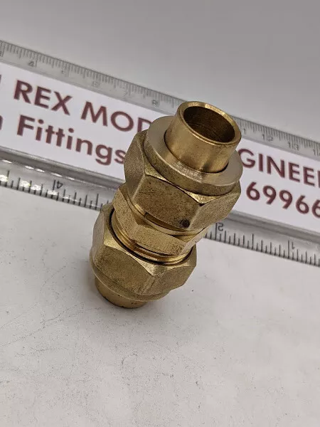 1/2″ BSP (12mm Pipe) Live Steam Double Pipe Union – John Rex Model ...