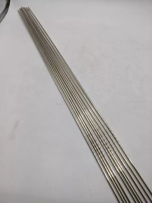 1.5mm 55% Silver Solder M25T 500mm long Rods – John Rex Model Engineers
