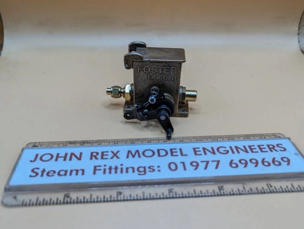 3″ Scale Foster Lubricator for Live Steam Engine – John Rex Model Engineers