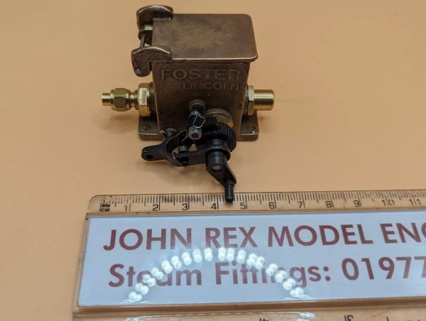 3″ Scale Foster Lubricator for Live Steam Engine – John Rex Model Engineers