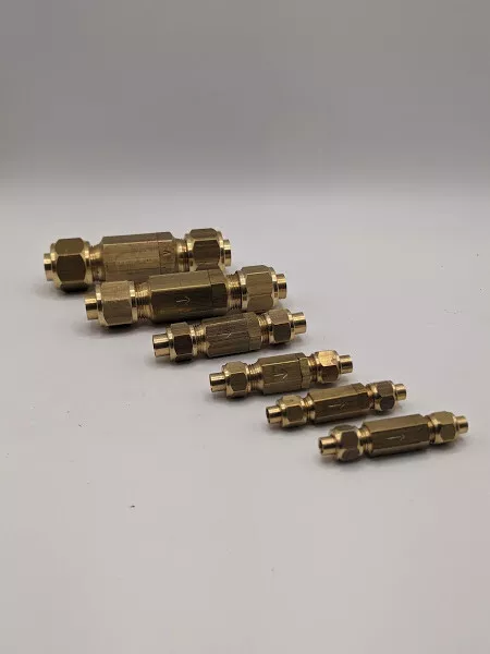 Inline Water Check Valves for Steam Engine – John Rex Model Engineers