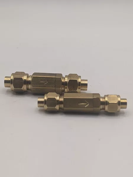 Inline Oil Check Valves for Steam Engine – John Rex Model Engineers